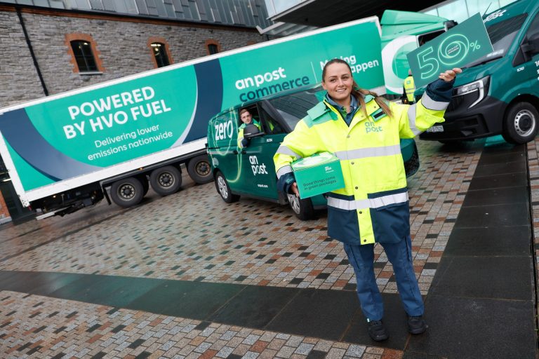 Irish postal services provider An Post achieves 50% CO2 target early ...